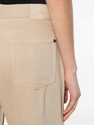 7 For All Mankind Tess High-rise Straight-leg Trousers