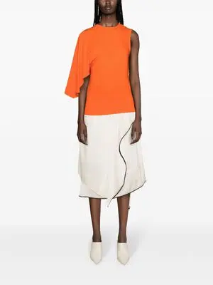 Stella McCartney Asymmetric Cape Top