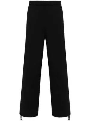Nike Solo Swoosh Wide-leg Track Pants - Black