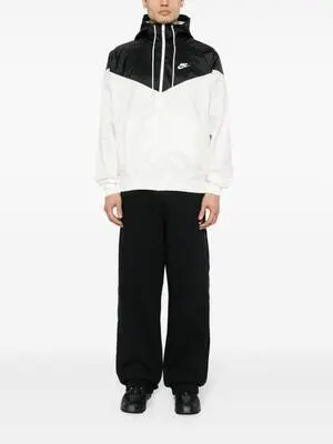 Nike Solo Swoosh Wide-leg Track Pants - Black