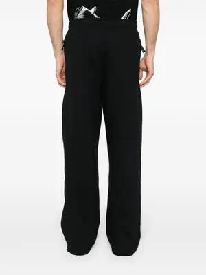 Nike Solo Swoosh Wide-leg Track Pants - Black