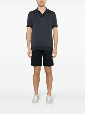 Brioni Contrasting-trim Polo Shirt