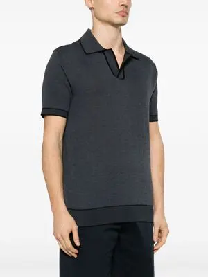 Brioni Contrasting-trim Polo Shirt