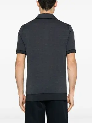 Brioni Contrasting-trim Polo Shirt