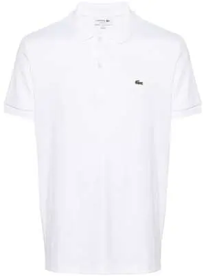 Lacoste Logo-patch Polo Shirt - White