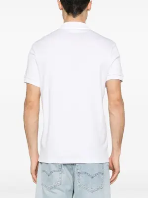 Lacoste Logo-patch Polo Shirt - White