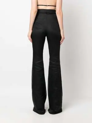 Rick Owens Bolan High-rise Bootcut Jeans