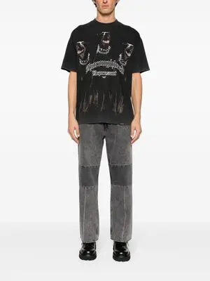 REPRESENT Thoroughbred Cotton T-shirt - Black