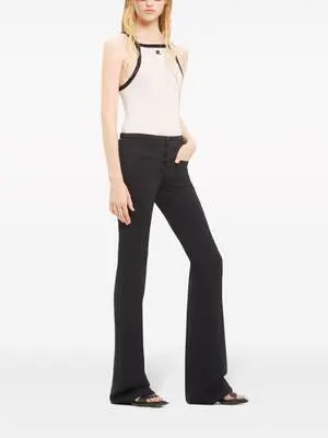 COURREGES Buckle-detail Tank Top - Neutrals
