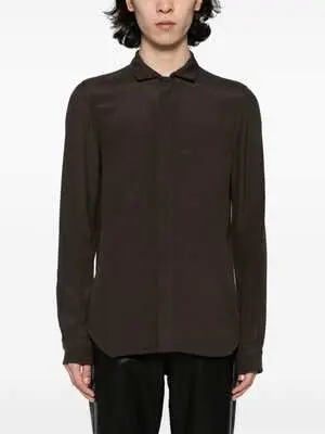 Rick Owens Plain Long-sleeve Shirt