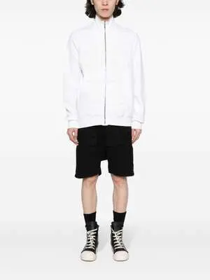 Rick Owens Logo-embossed Zip-front Cotton Jacket