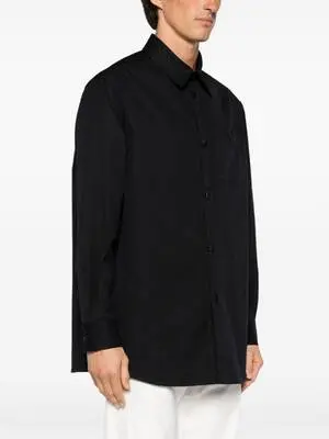 Valentino Garavani Vlogo Canvas Shirt - Blue