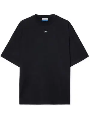 Off-White Logo-print Cotton T-shirt