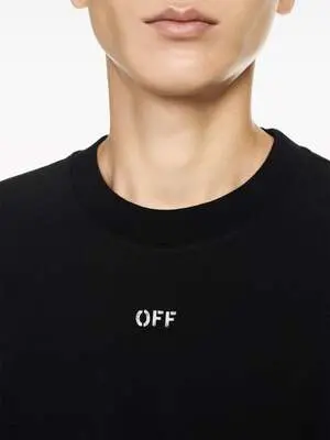 Off-White Logo-print Cotton T-shirt