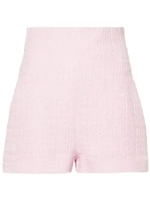 ALESSANDRO VIGILANTE Bouclé Mini Shorts