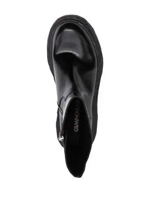 Camper Vámonos Leather Ankle Boots - Black