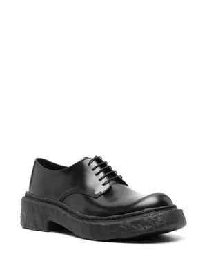 Camper Vámonos Leather Derby Shoes - Black