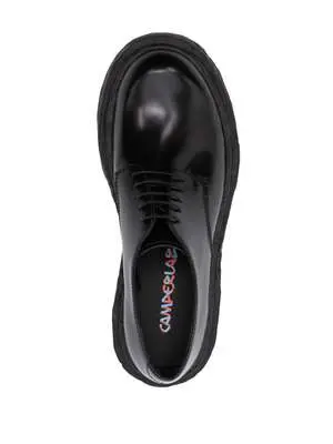 Camper Vámonos Leather Derby Shoes - Black