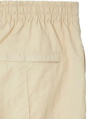 Burberry Crinkled Wide-leg Track Pants
