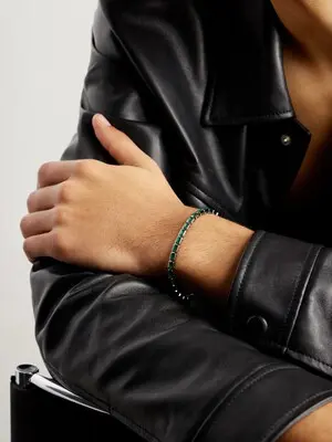 Shay White Gold Emerald Bracelet