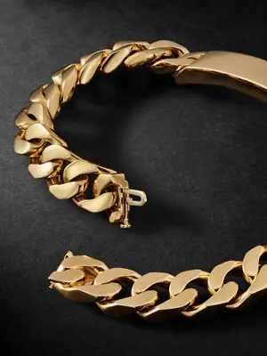 Shay 18-karat Cuban Link Chain Bracelet