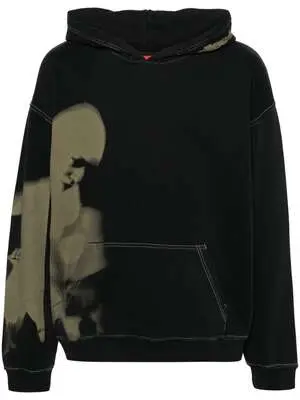 DIESEL® S-boxt-hood-n4 Hoodie - Black
