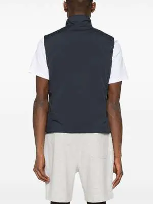 MOORER Senio Padded Gilet - Blue