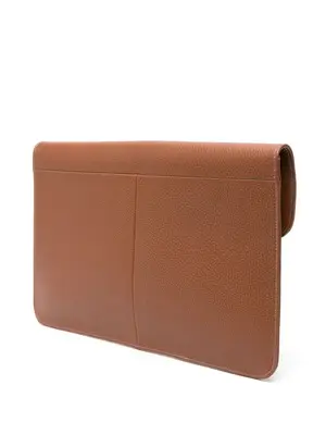 ASPINAL OF LONDON Pebbled Leather Laptop Bag