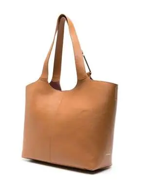 COCCINELLE Hardware-detail Leather Tote Bag