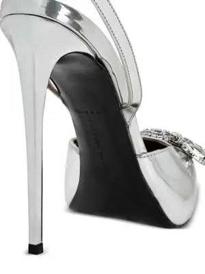 Philipp Plein 100mm Crystal-embellished Pumps