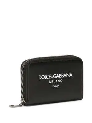 Dolce & Gabbana Logo-print Leather Wallet
