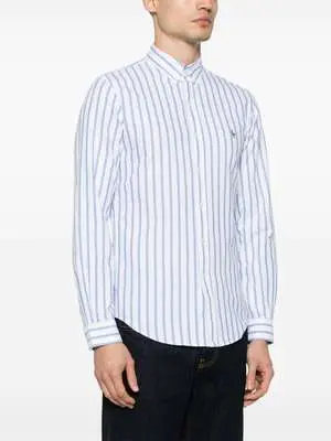 Polo Ralph Lauren Polo Pony Striped Cotton Shirt - White