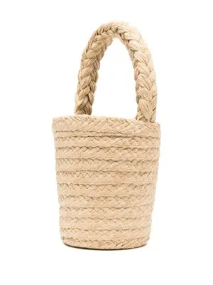PATOU Raffia Bucket Bag