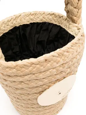 PATOU Raffia Bucket Bag