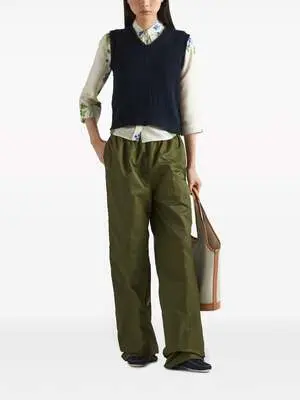 Prada Re-nylon Straight-leg Trousers