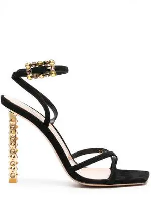 GIANVITO ROSSI Wonder 105mm Sandals - Black