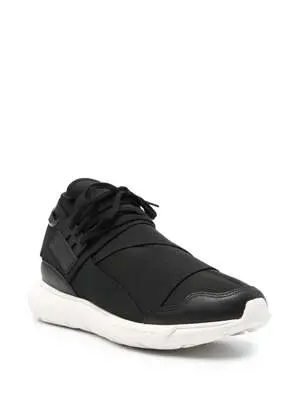 Y3 Qasa Mid-top Sneakers - Black