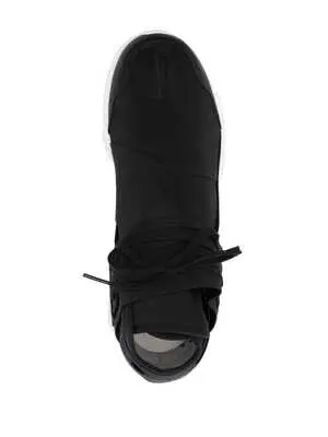 Y3 Qasa Mid-top Sneakers - Black