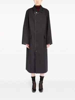 MAISON MARGIELA Coated Single-breasted Coat