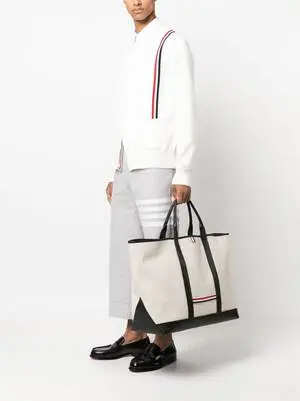 Thom Browne Rwb Stripe Tote