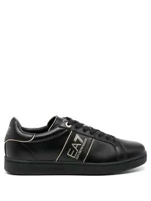 EA7 Leather Sneakers