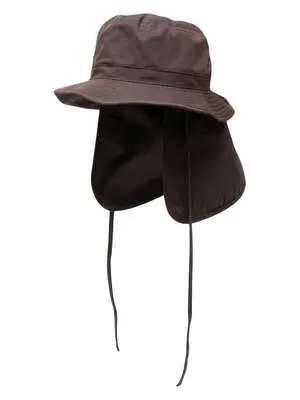 Lemaire Desert Cotton-Blend Bucket Hat - Brown | Editorialist