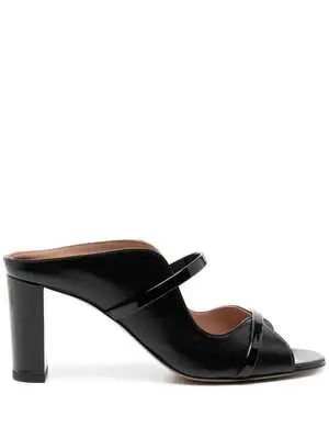 MALONE SOULIERS 70mm Leather Sandals - Black