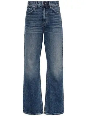 NILI LOTAN Mitchell Straight-leg Jeans - Blue