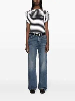 NILI LOTAN Mitchell Straight-leg Jeans - Blue