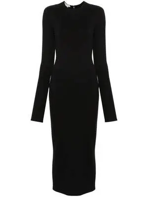 ALESSANDRO VIGILANTE Cut-out Midi Dress