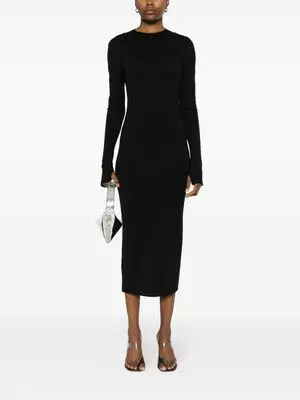 ALESSANDRO VIGILANTE Cut-out Midi Dress