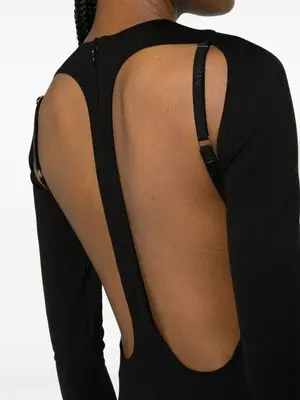 ALESSANDRO VIGILANTE Cut-out Midi Dress
