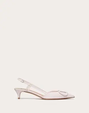 Valentino Garavani Valentino Garavani VLogo Slingback Pumps Mauve