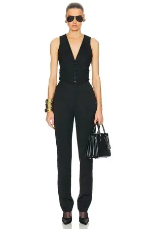 Saint Laurent Gilet Top